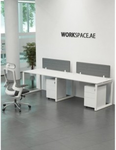 Office Collaborative Desk | Cluster Workstation Desks for Multiple Users
