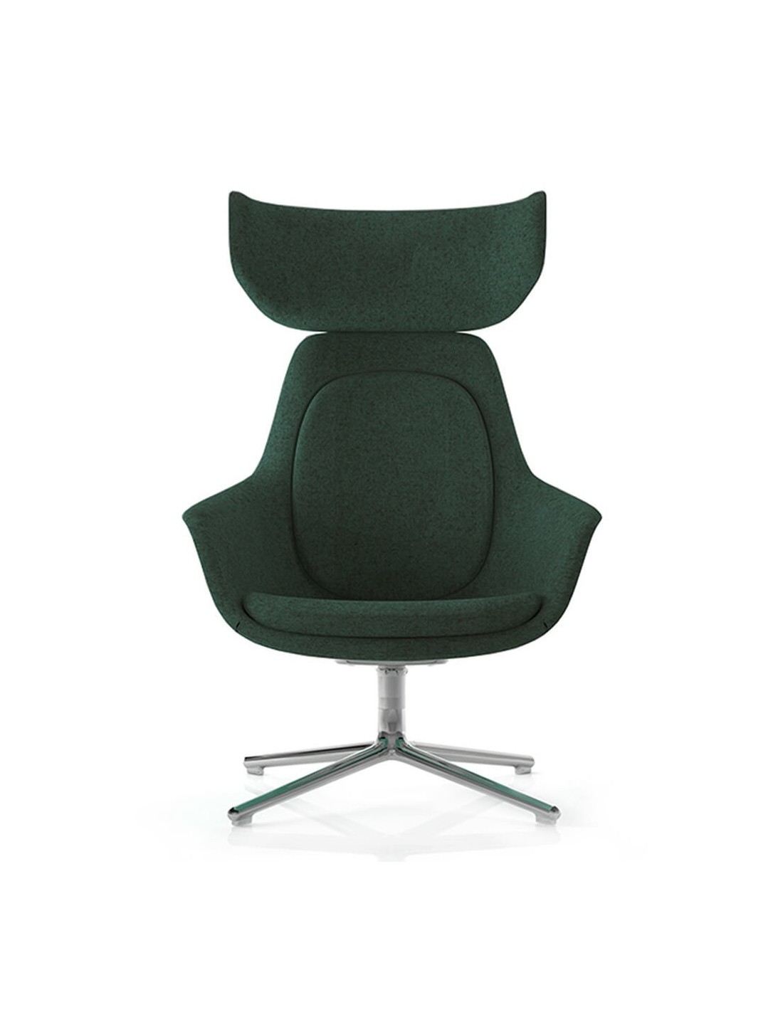 Archini Alger Lounge Armchair with Headrest | Workspace Office Furn...